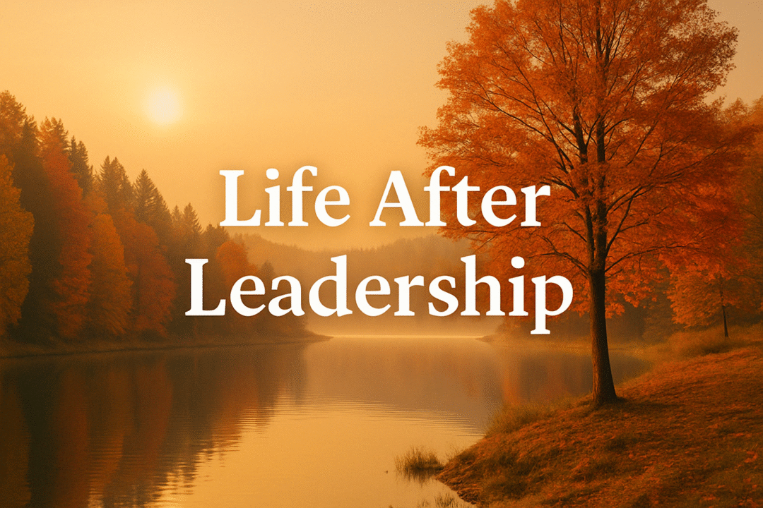 Eight Years On: Life After Leadership - Mark Conner